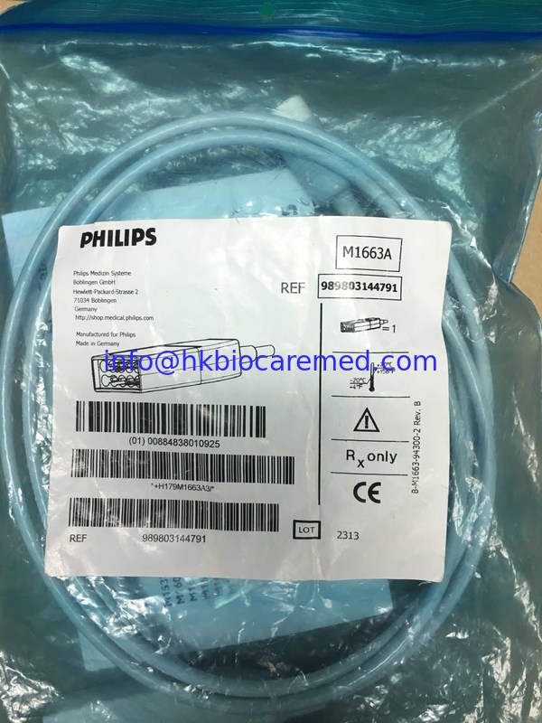 Original Philips 10 lead ecg trunk cable ,M1663A
