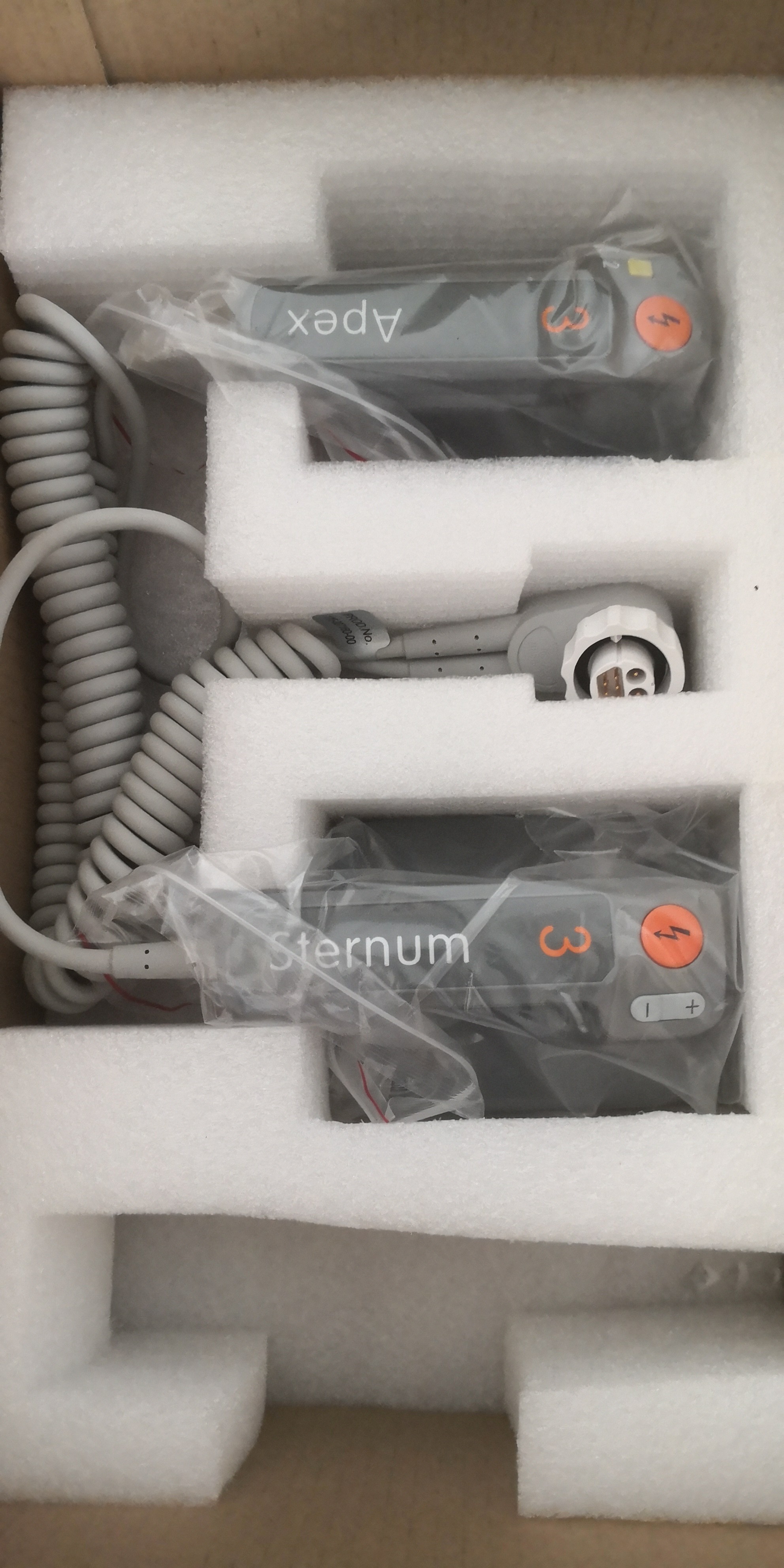 ORIGINAL Mindray DEFIBRILLATOR EXTERNAL PADDLE P/N: 115-007160-00